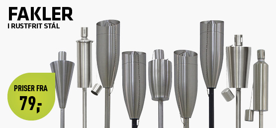 Fakkel - Bestil nu - vi sender alle hverdage.