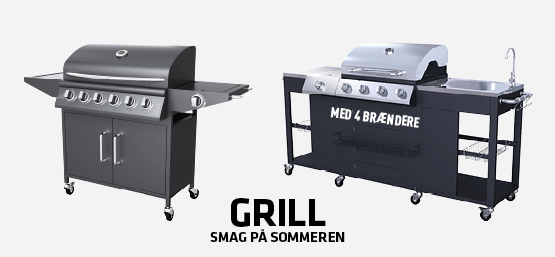 Grill - Bestil nu - vi sender alle hverdage.