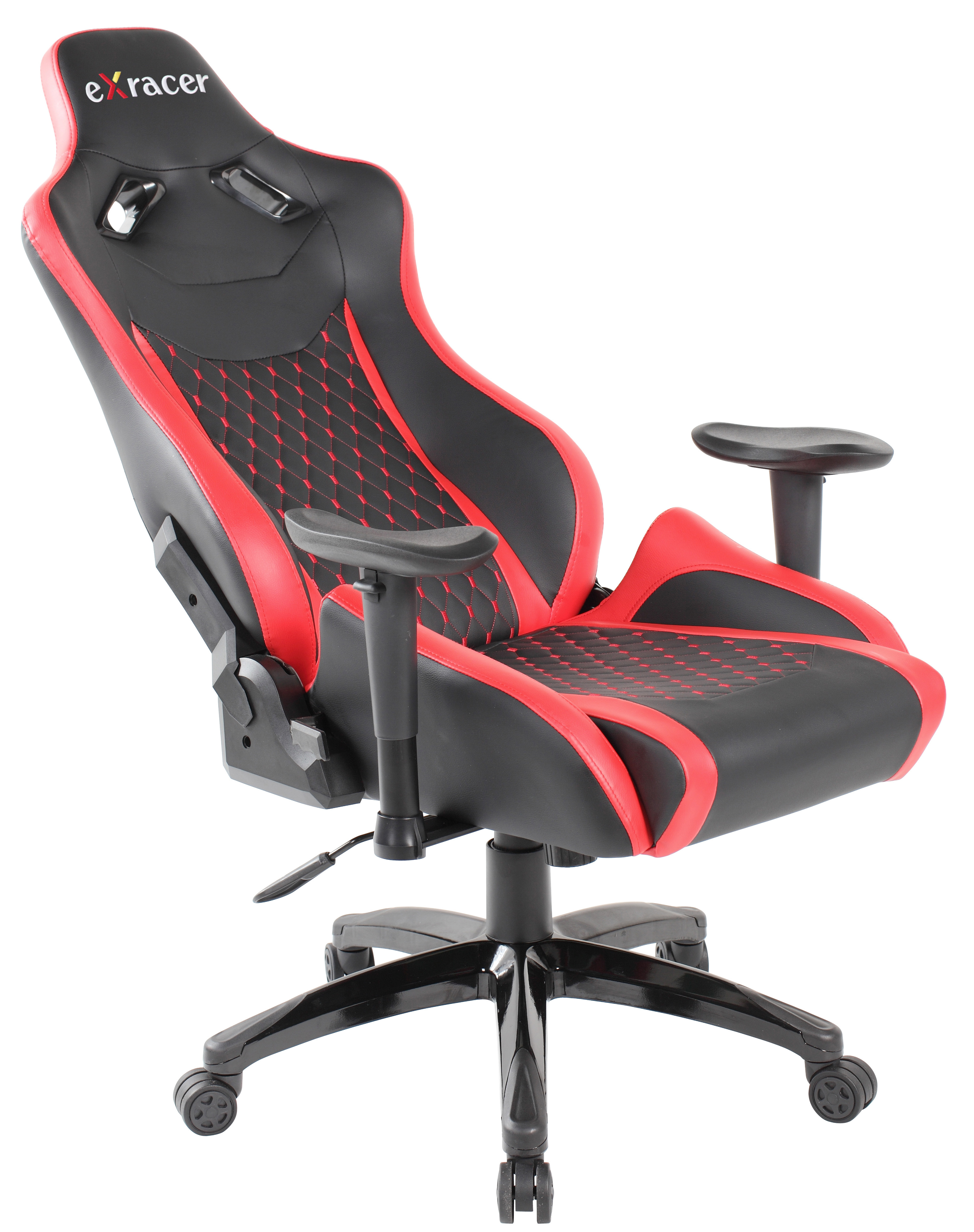 Exracer gamerstol sort/rød inkl. gamerbord LED - Pris 2.498,- 10+ stk ...
